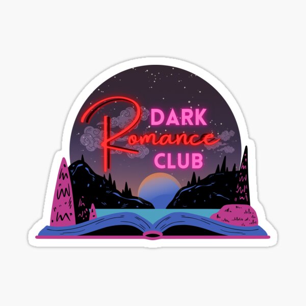 "Dark Romance Club - Dark Romance Readers" Sticker for Sale by ...