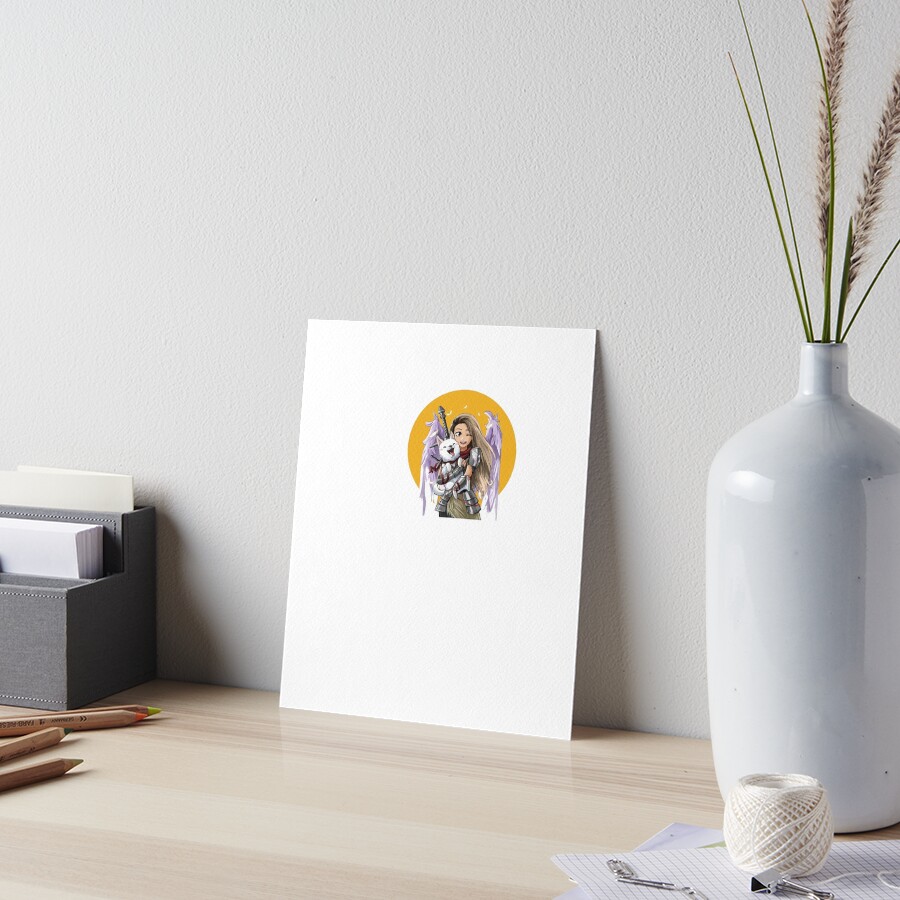 "valkyrae stickers" Art Board Print by tienha6shop | Redbubble