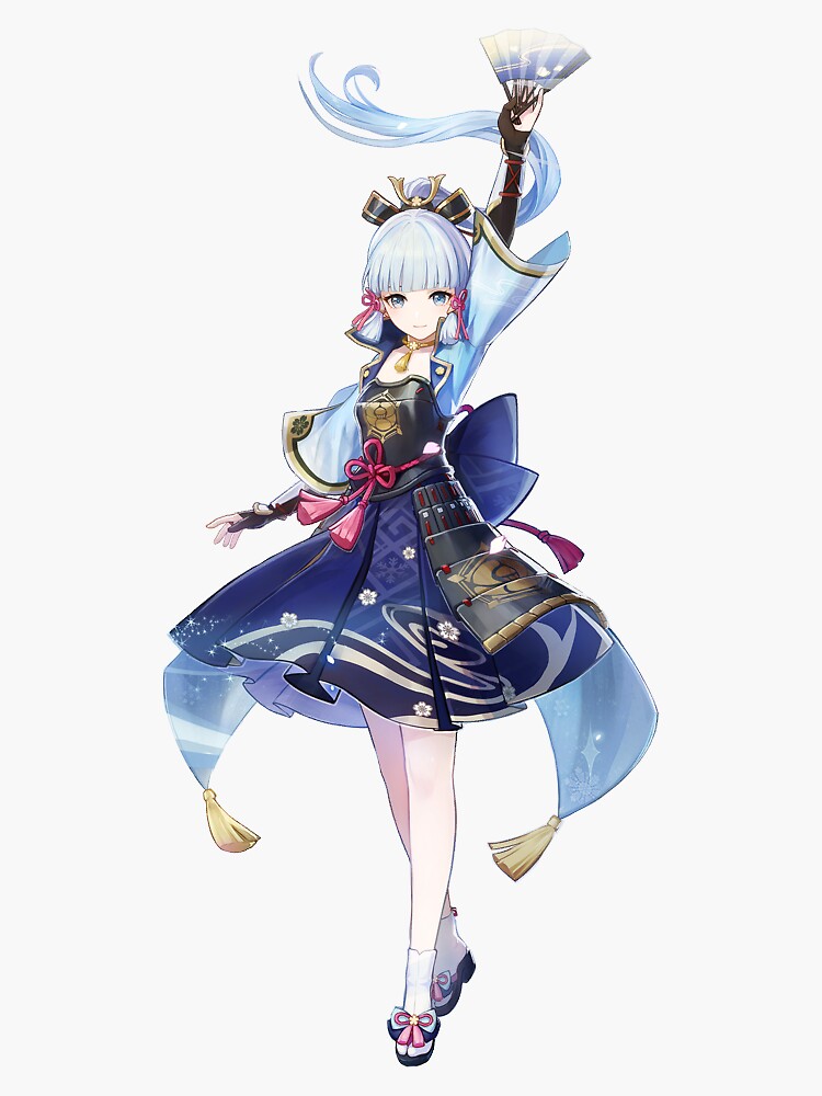 "ayaka - genshin impact" Sticker for Sale by ayakabeloved | Redbubble