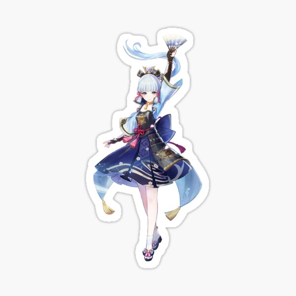 "ayaka - genshin impact" Sticker for Sale by ayakabeloved | Redbubble