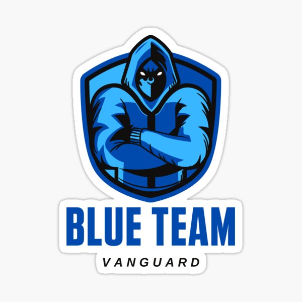 "Blue Team Logo for IT Hacking" Sticker for Sale by FrancisP2 | Redbubble