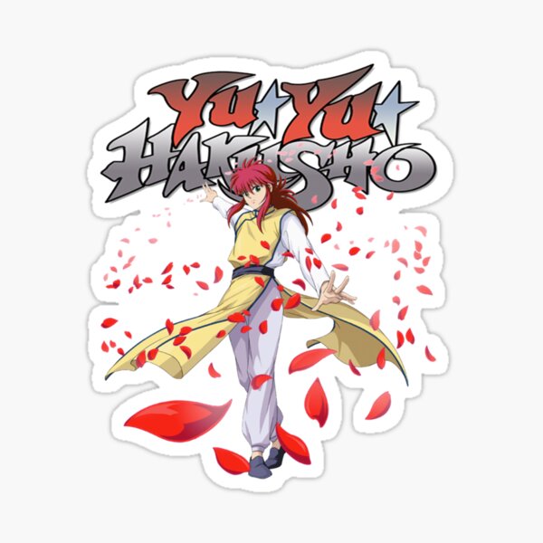 "Kurama art Hakusho yu manga" Sticker for Sale by PilandRonald | Redbubble