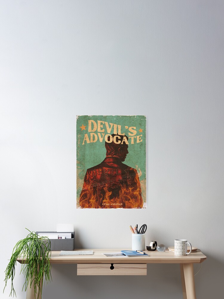 "Devil's Advocate" Poster for Sale by artstuffbyiz | Redbubble