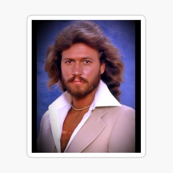 "Barry gibb 2021 Bee Gees" Sticker for Sale by BeeGeesBand | Redbubble