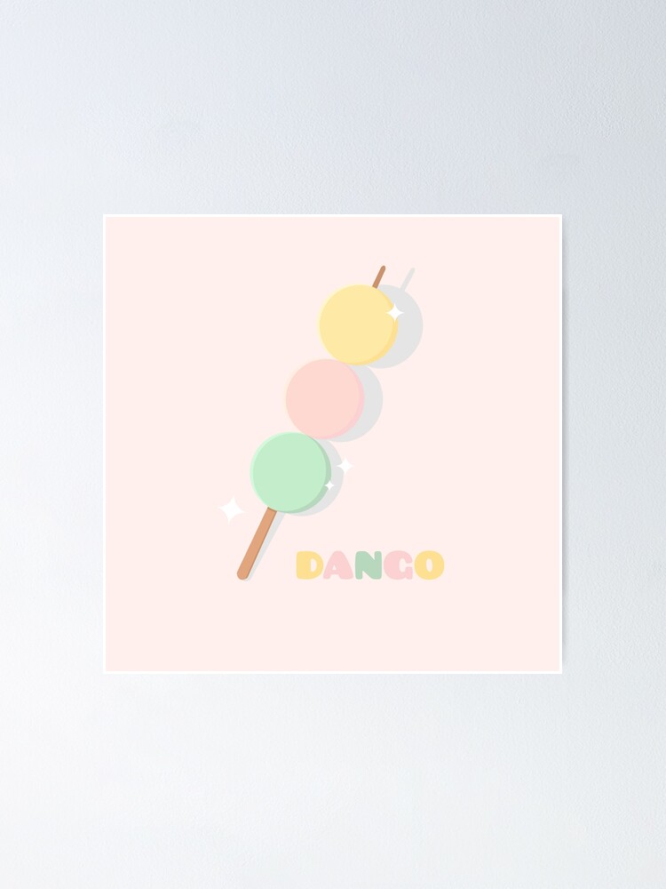 "Cute Dango Illustrator" Poster by Tweepo | Redbubble