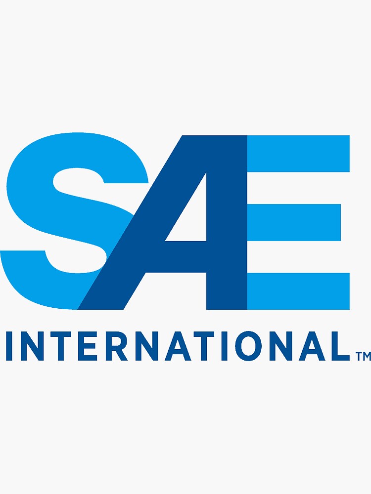 "SAE International" Sticker for Sale by Pixelthefur | Redbubble