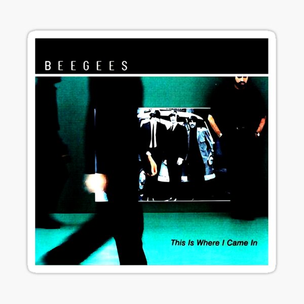 "Bee Gees Under A Blue Sky" Sticker for Sale by BeeGeesBand | Redbubble