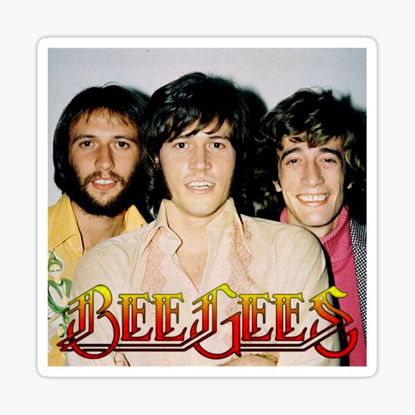 "The Reason Why Everyone Is Obsessingabout Bee Gees" Sticker for Sale ...