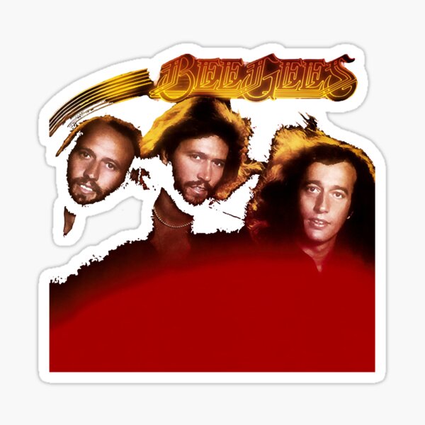 "Sprits Having Flown Bee Gees" Sticker by BeeGeesBand | Redbubble