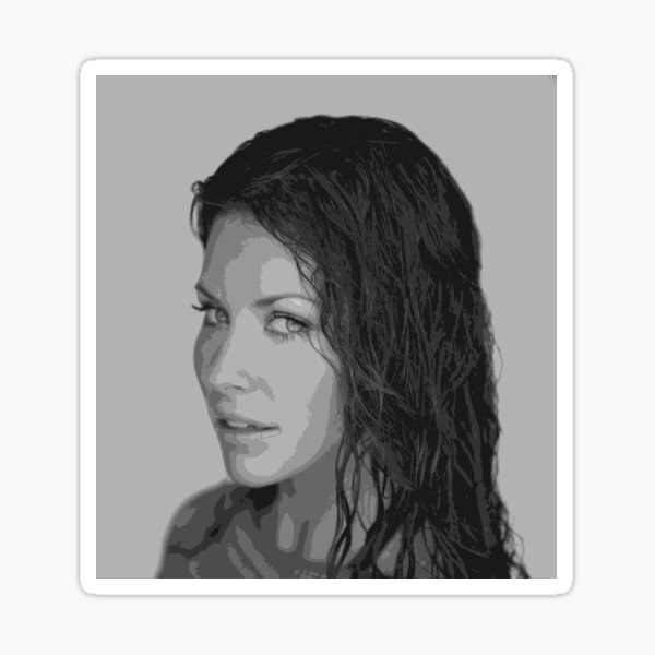 "Evangeline Lilly Pop Art Portrait" Sticker for Sale by saintiro ...