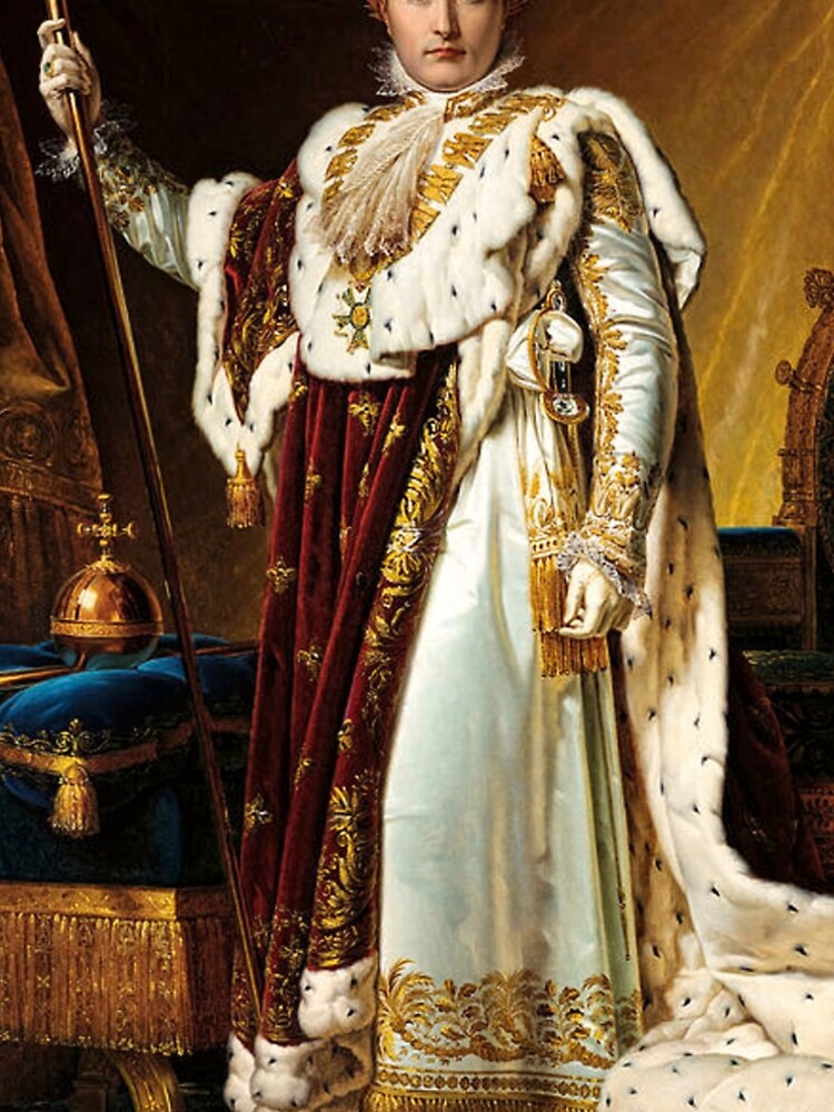 Napoleon Bonaparte Emperor Of The French In Coronation