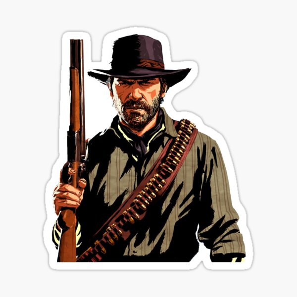 Sticker: Red Dead Redemption | Redbubble