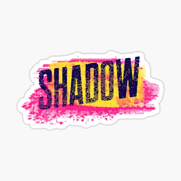 "Shadow" Sticker for Sale by Random3z | Redbubble