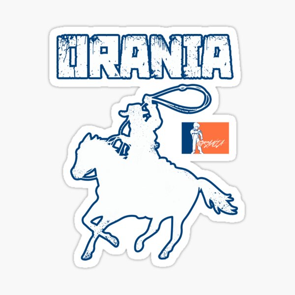 "Orania Cowboy - South African orange" Sticker for Sale by Action Hero ...