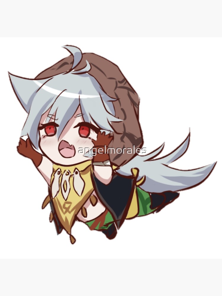 "Genshin Impact - Razor Chibi Cuteness Overload" Poster von ...