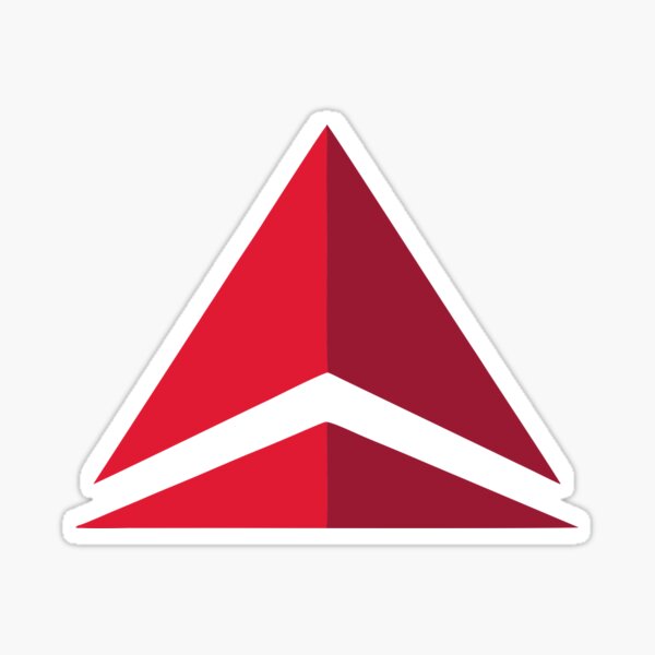 "logo-Delta Airlines" Sticker for Sale by EddiepCarter | Redbubble