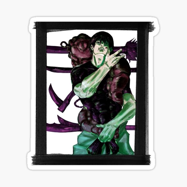 "Jujutsu Toji" Sticker for Sale by MAGDALENEPTY | Redbubble
