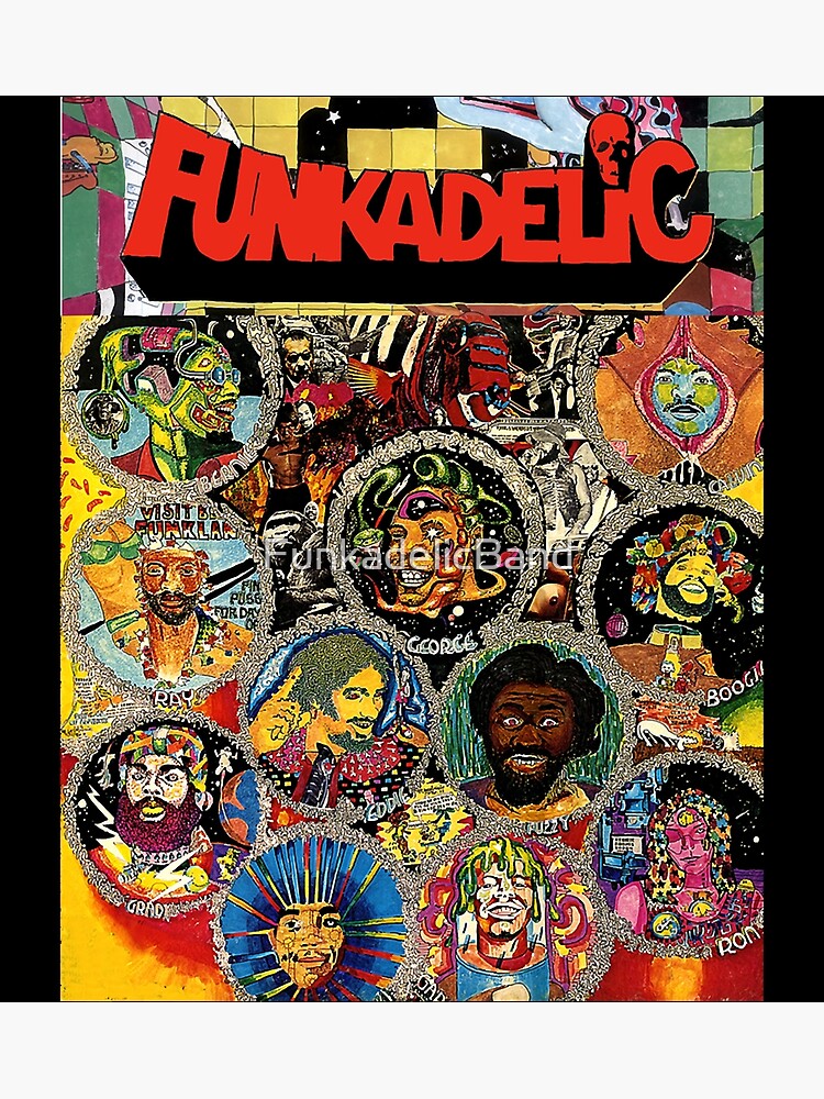 Poster for Sale avec l'œuvre « Funkadelic Hommage Allstars » de l ...