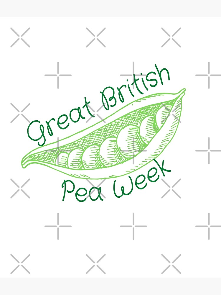 "Great British Pea Week" Poster by coolart33 | Redbubble
