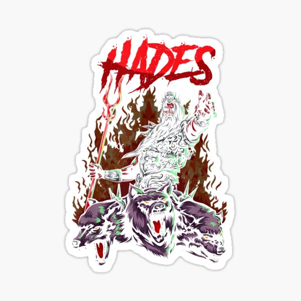 "Hades Ancient Greek Mythology God of the" Sticker for Sale by ...