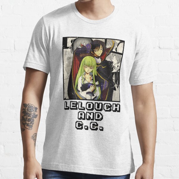 "Code Geass, Lelouch and CC" T-shirt for Sale by Anime-Dude | Redbubble ...