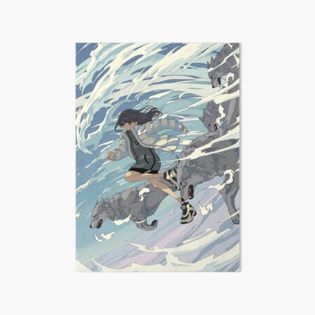 "Aesthetic Anime Wind" Art Board Print for Sale by PlainMotif | Redbubble