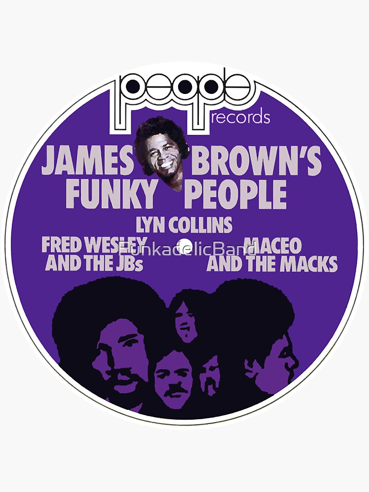 "Funky People Funkadelic Band" Sticker for Sale by FunkadelicBand ...
