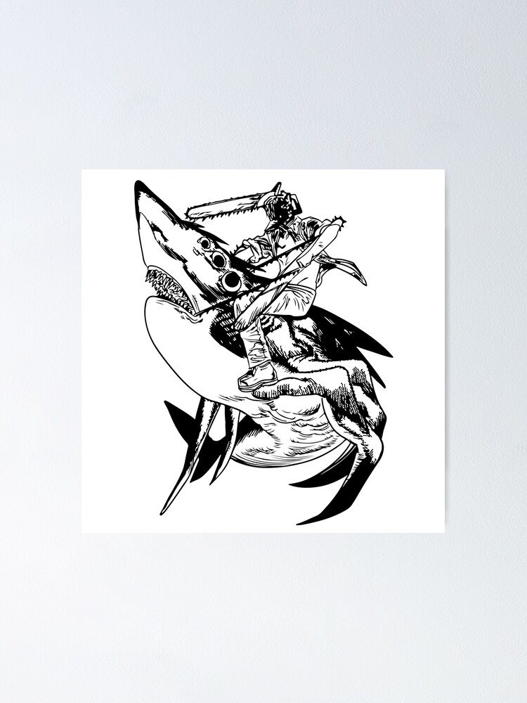 "DENJI AND BEAM" Poster for Sale by AnimeStock07 | Redbubble