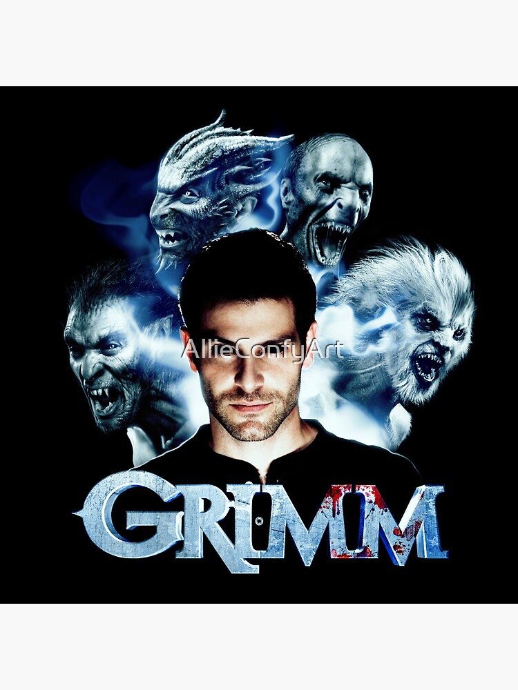 "Nick, the Grimm" Sticker for Sale by AllieConfyArt | Redbubble