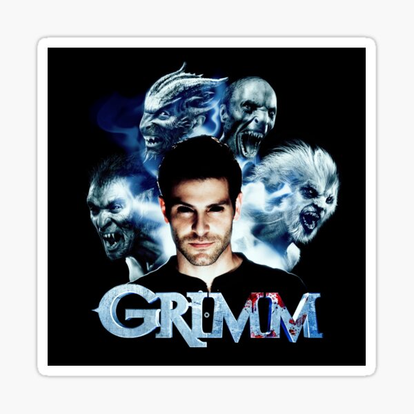 "Nick, the Grimm" Sticker for Sale by AllieConfyArt | Redbubble