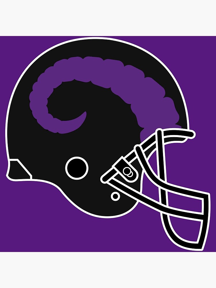 "Rams Helmet Logo" Art Print for Sale by yorkshirerams | Redbubble