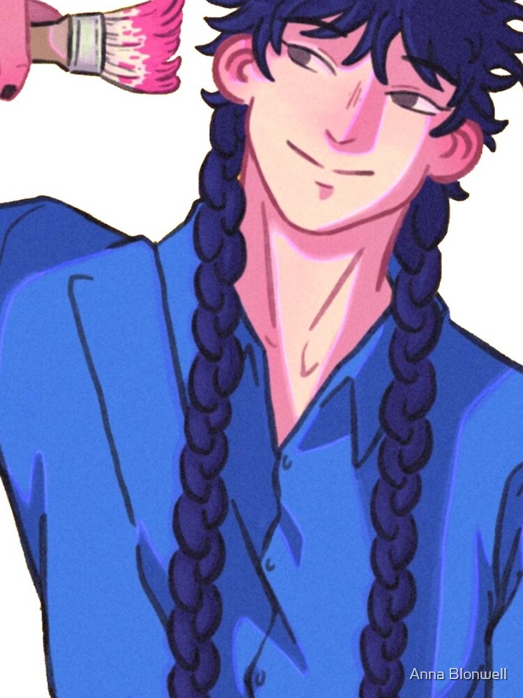 "Blue Period , Haruka Hashida aesthetic fanart" iPhone Case for Sale by ...