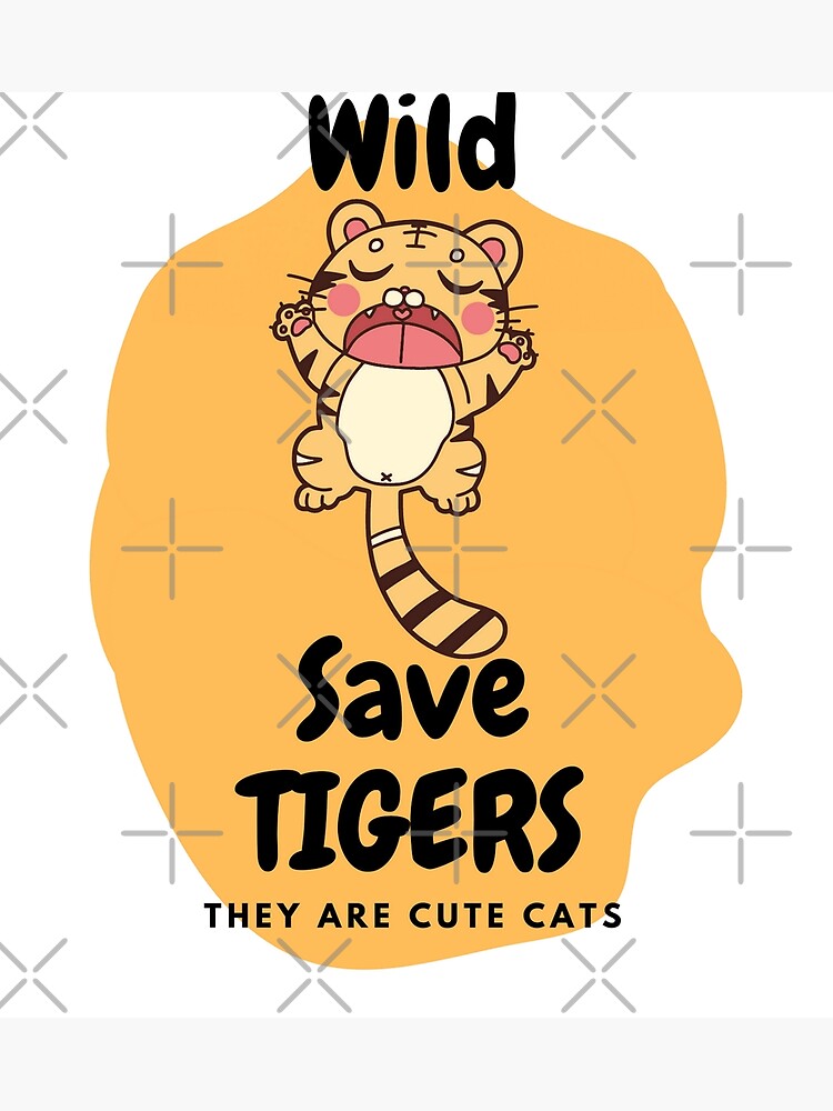 "shhh...Sleeping Tiger" Poster for Sale by crewless-studio | Redbubble