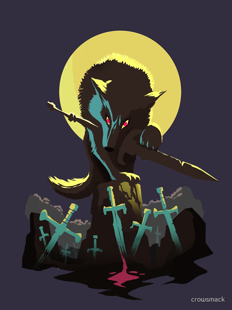 "Sif the Great Grey Wolf" T-shirt for Sale by crowsmack | Redbubble ...