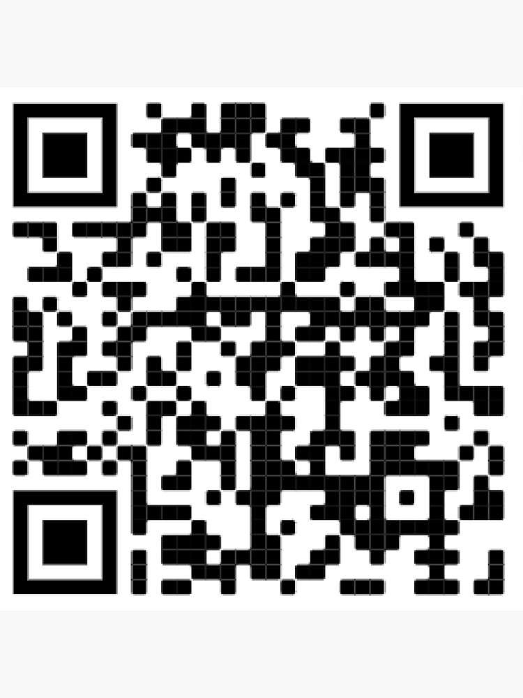 "You just got coconut malled QR code sticker" Sticker for Sale by ...