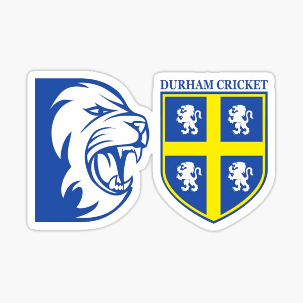 "Durham County Cricket Club" Sticker for Sale by DenoyPict | Redbubble