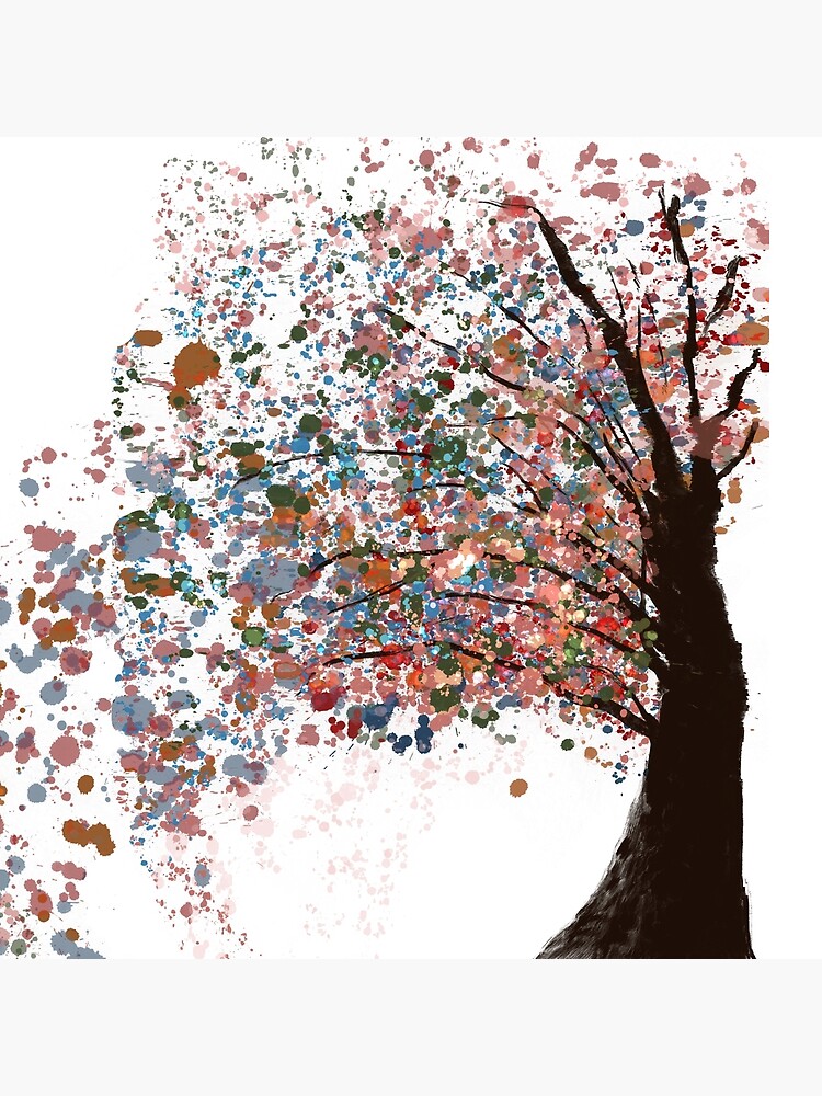 "Colorful tree" Poster by MonaDesigns | Redbubble