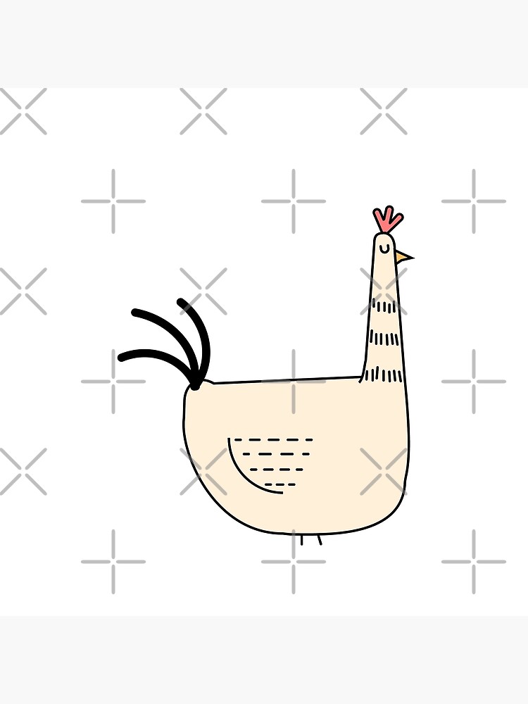 "Fancy Chicken" Art Print by tofusan | Redbubble