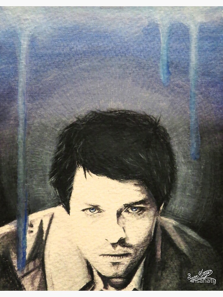 "Castiel" Poster for Sale by insanaty | Redbubble