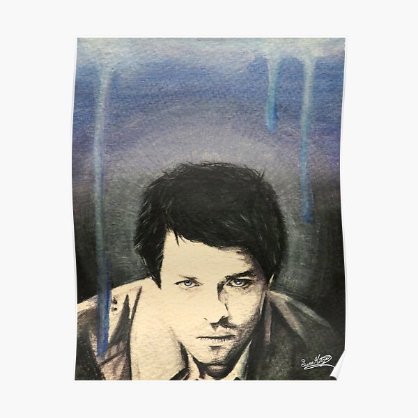 "Castiel" Poster for Sale by insanaty | Redbubble