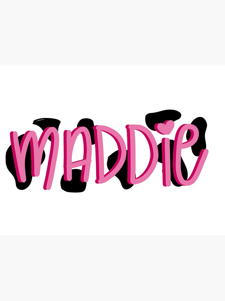 "Maddie" Sticker by mlortz | Redbubble