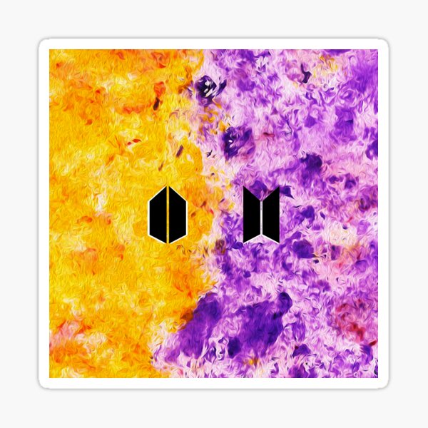 "BTS ARMY" Sticker for Sale by annjuan | Redbubble