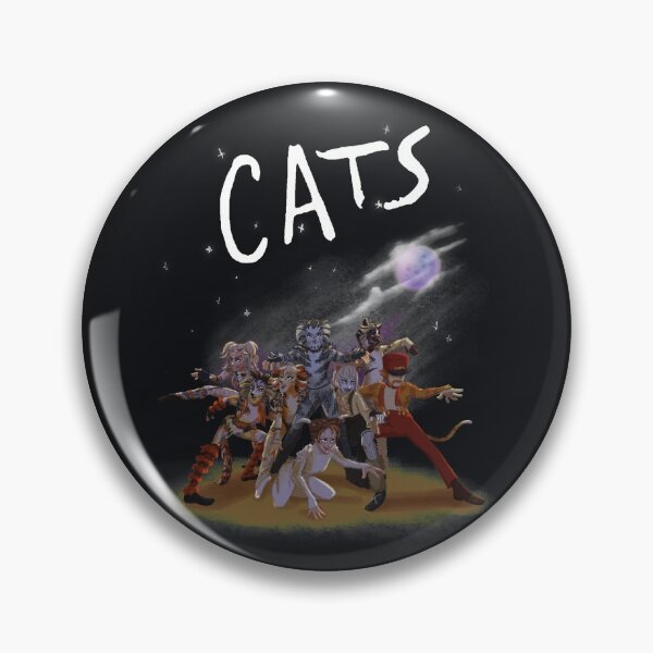 "CATS the musical DVD inspired fan art" Pin for Sale by crimsonbones ...