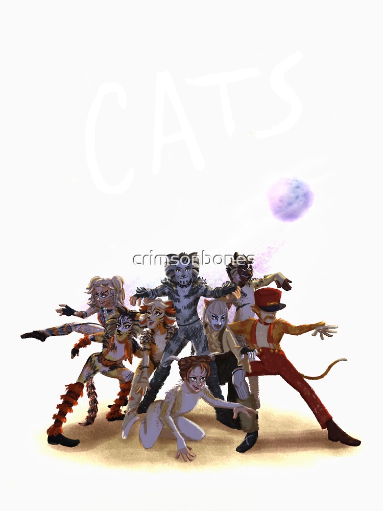 "CATS the musical DVD inspired fan art" T-shirt for Sale by ...