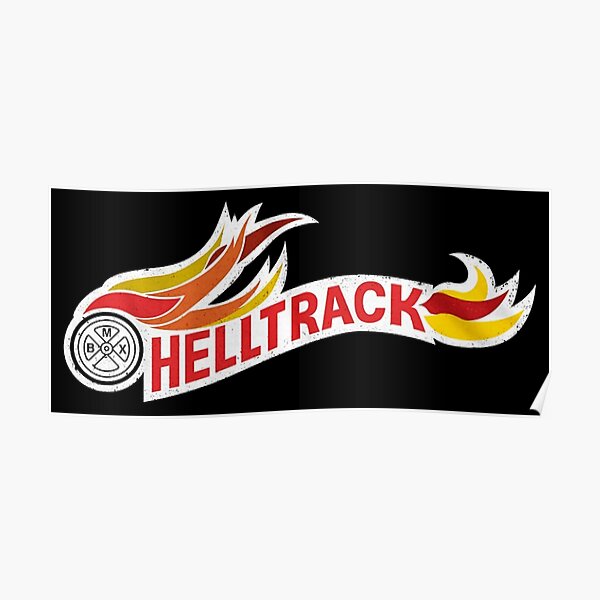 "Helltrack Rad" Poster for Sale by queentiwi | Redbubble