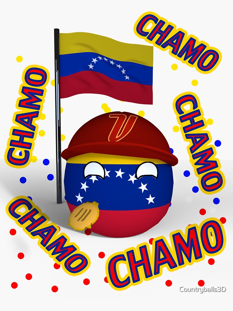 Pegatina «Venezuelaball» de Countryballs3D | Redbubble