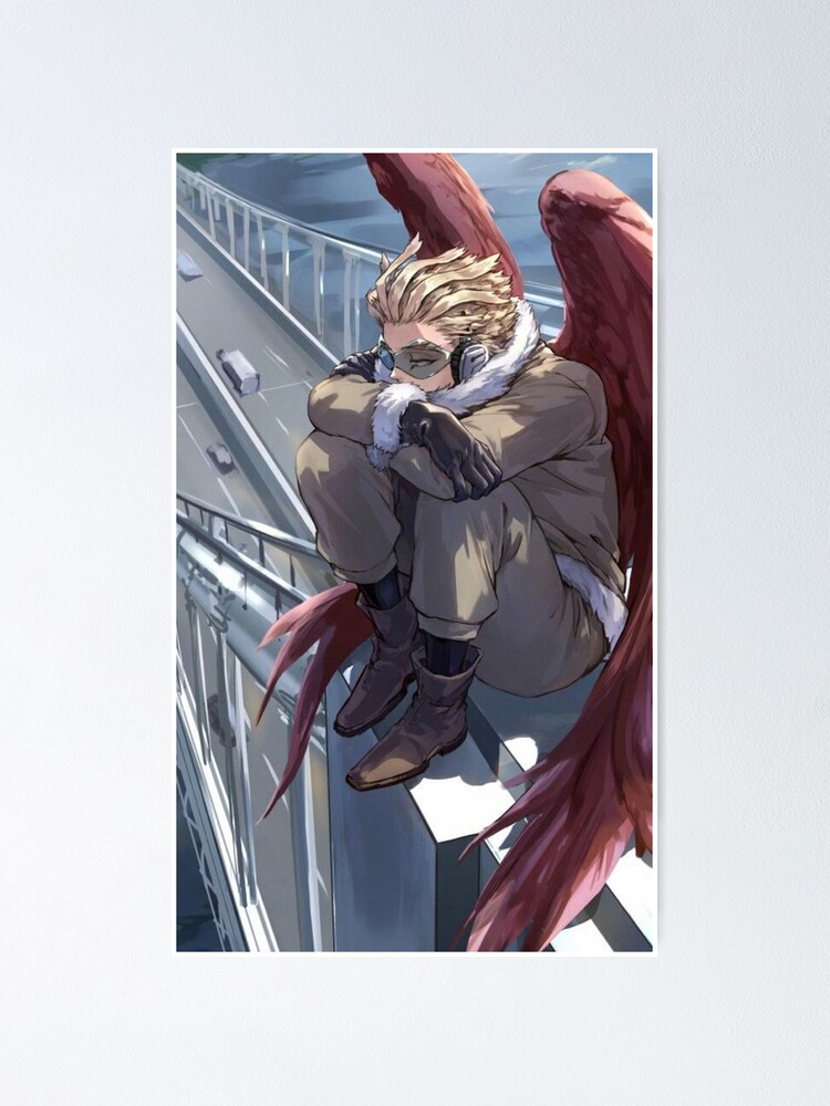 "My Hero Academia Hawks" Poster for Sale by Marucchi | Redbubble
