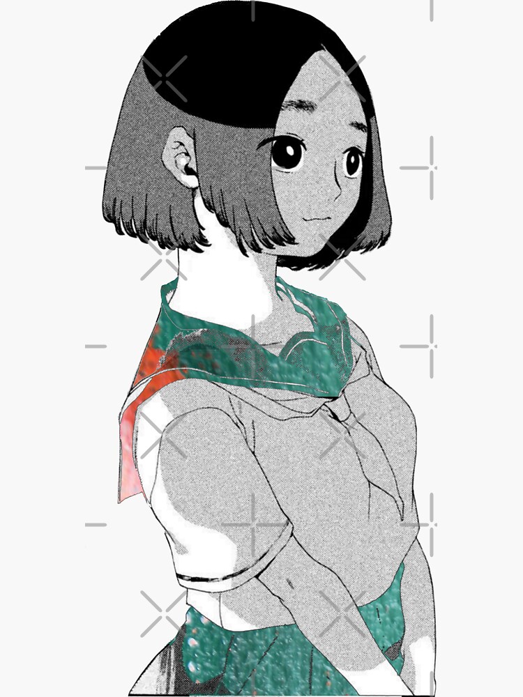 "mori - blue period. spilled canvas" Sticker for Sale by gibbianne ...