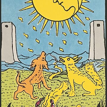 "The Moon - Rider Waite Smith tarot" Poster for Sale by natekelly ...