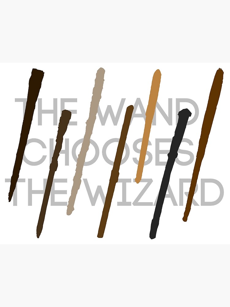 "The Wand Chooses The Wizard" Postcard for Sale by Julia Grosvenor ...